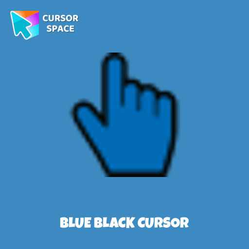 Cursor Blue Black For Chrome - Cursor Pack | Cursor Space